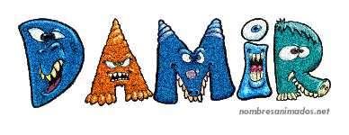 Gifs Animados del Nombre Damir. Imágenes gifs. Firmas animadas