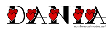 Gifs Animados Dania. Imágenes Animadas del Nombre Dania
