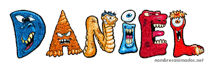 Gifs Animados del Nombre Daniel. Imágenes gifs. Firmas animadas