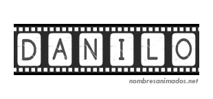 Gifs Animados del Nombre Danilo. Imágenes gifs. Firmas animadas