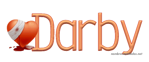 Gifs Animados del Nombre Darby. Imágenes gifs. Firmas animadas