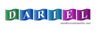 Gifs Animados del Nombre Dariel. Imágenes gifs. Firmas animadas