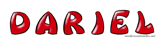 Gifs Animados del Nombre Dariel. Imágenes gifs. Firmas animadas