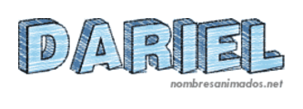 Gifs Animados del Nombre Dariel. Imágenes gifs. Firmas animadas