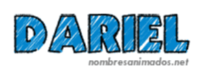 Gifs Animados del Nombre Dariel. Imágenes gifs. Firmas animadas