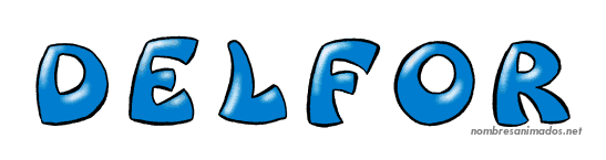 Gifs Animados del Nombre Delfor. Imágenes gifs. Firmas animadas