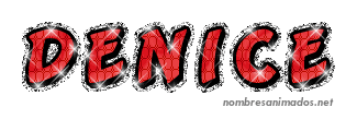 Gifs Animados del Nombre Denice. Imágenes gifs. Firmas animadas