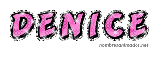 Gifs Animados del Nombre Denice. Imágenes gifs. Firmas animadas