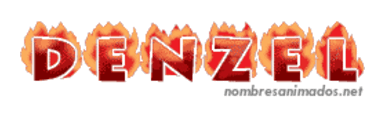 Gifs Animados del Nombre Denzel. Imágenes gifs. Firmas animadas