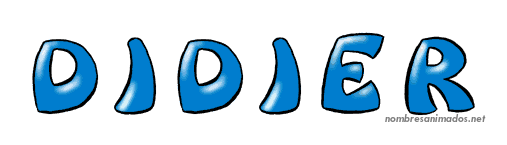 Gifs Animados del Nombre Didier. Imágenes gifs. Firmas animadas