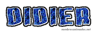 Gifs Animados del Nombre Didier. Imágenes gifs. Firmas animadas