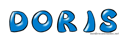 Gifs Animados del Nombre Doris. Imágenes gifs. Firmas animadas