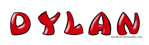 Gifs Animados del Nombre Dylan. Imágenes gifs. Firmas animadas