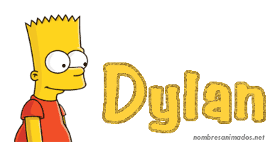 Gifs Animados del Nombre Dylan. Imágenes gifs. Firmas animadas