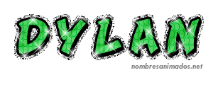 Gifs Animados del Nombre Dylan. Imágenes gifs. Firmas animadas