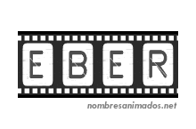 Gifs Animados del Nombre Eber. Imágenes gifs. Firmas animadas