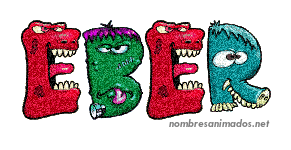 Gifs Animados del Nombre Eber. Imágenes gifs. Firmas animadas