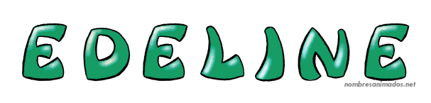Gifs Animados del Nombre Edeline. Imágenes gifs. Firmas animadas