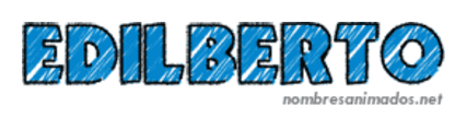 Gifs Animados del Nombre Edilberto. Imágenes gifs. Firmas animadas
