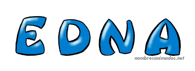 Gifs Animados del Nombre Edna. Imágenes gifs. Firmas animadas