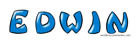 Gifs Animados del Nombre Edwin. Imágenes gifs. Firmas animadas