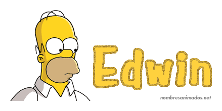 Gifs Animados del Nombre Edwin - 0545