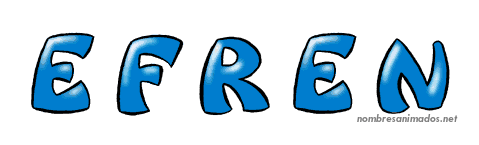 Gifs Animados del Nombre Efren. Imágenes gifs. Firmas animadas