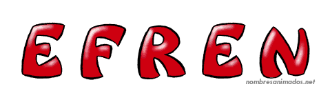 Gifs Animados del Nombre Efren. Imágenes gifs. Firmas animadas