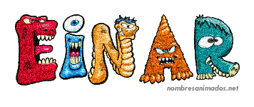 Gifs Animados del Nombre Einar. Imágenes gifs. Firmas animadas