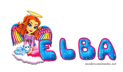 Gifs Animados del Nombre Elba. Imágenes gifs. Firmas animadas
