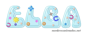 Gifs Animados del Nombre Elba. Imágenes gifs. Firmas animadas