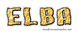 Gifs Animados del Nombre Elba. Imágenes gifs. Firmas animadas