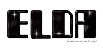 Gifs Animados del Nombre Elda. Imágenes gifs. Firmas animadas