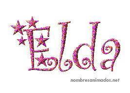 Gifs Animados del Nombre Elda. Imágenes gifs. Firmas animadas