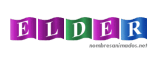Gifs Animados del Nombre Elder. Imágenes gifs. Firmas animadas