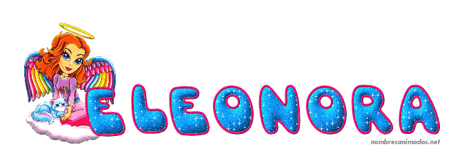 Gifs Animados del Nombre Eleonora. Imágenes gifs. Firmas animadas