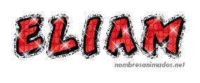 Gifs Animados del Nombre Eliam. Imágenes gifs. Firmas animadas