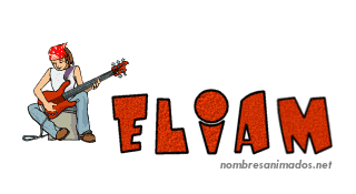 Gifs Animados del Nombre Eliam. Imágenes gifs. Firmas animadas