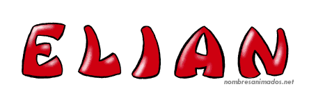 Gifs Animados del Nombre Elián. Imágenes gifs. Firmas animadas