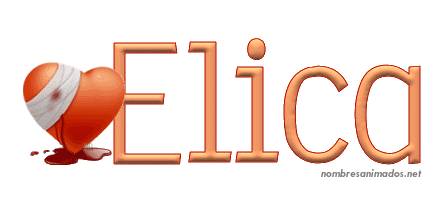 Gifs Animados del Nombre Elica. Imágenes gifs. Firmas animadas