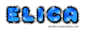 Gifs Animados del Nombre Elica. Imágenes gifs. Firmas animadas