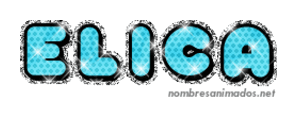 Gifs Animados del Nombre Elica. Imágenes gifs. Firmas animadas