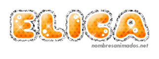 Gifs Animados del Nombre Elica. Imágenes gifs. Firmas animadas