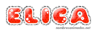 Gifs Animados del Nombre Elica. Imágenes gifs. Firmas animadas