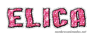 Gifs Animados del Nombre Elica. Imágenes gifs. Firmas animadas