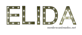 Gifs Animados del Nombre Elida. Imágenes gifs. Firmas animadas