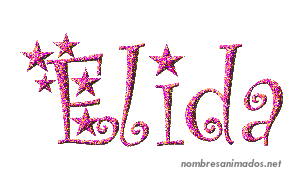 Gifs Animados del Nombre Elida. Imágenes gifs. Firmas animadas