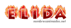 Gifs Animados del Nombre Elida. Imágenes gifs. Firmas animadas