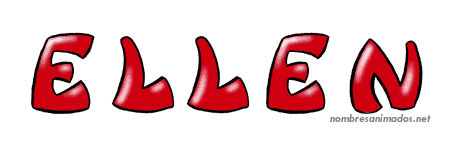 Gifs Animados del Nombre Ellen. Imágenes gifs. Firmas animadas