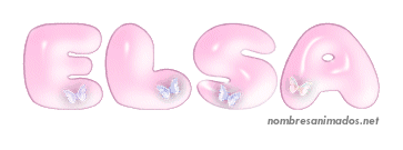 Gifs Animados del Nombre Elsa. Imágenes gifs. Firmas animadas